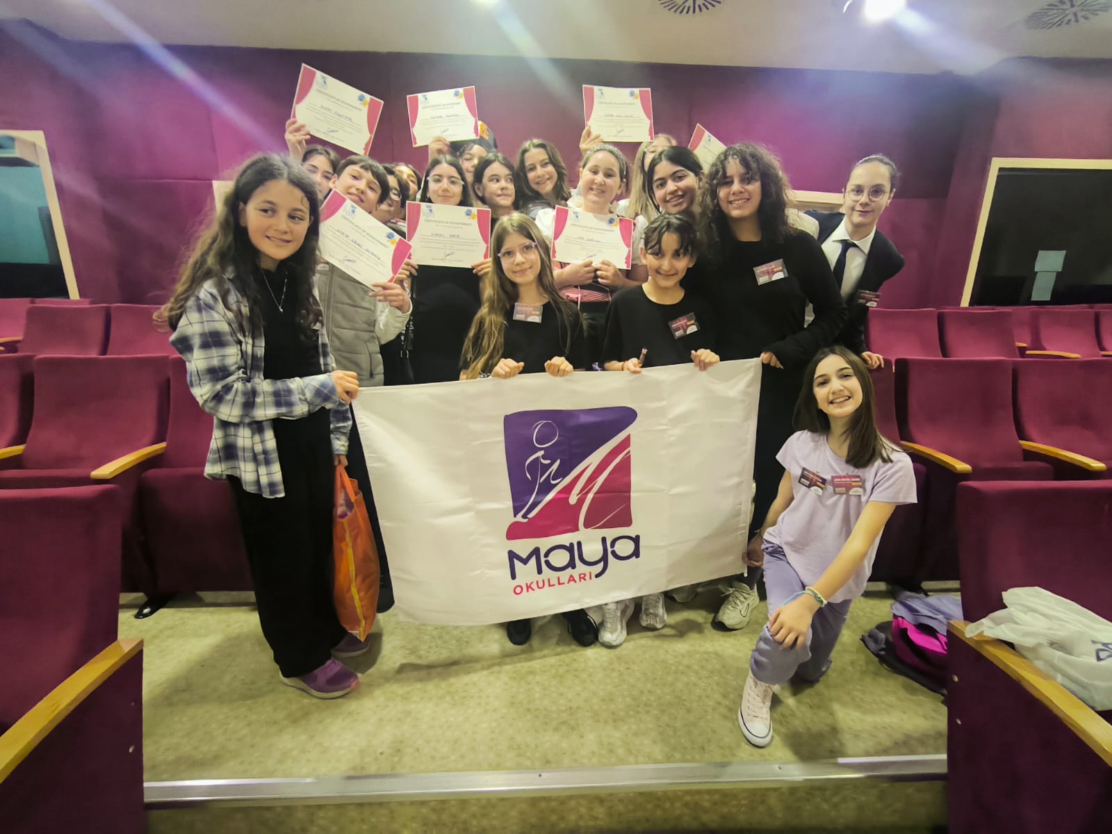 İngilizce Drama Grubu’ndan Büyük Başarı - Maya Okulları